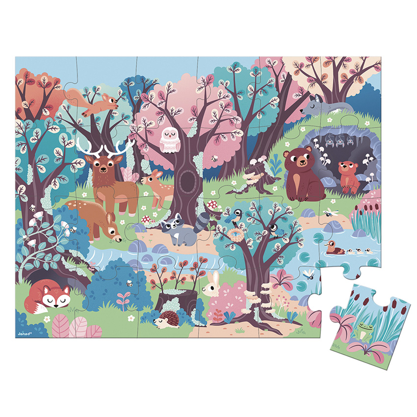 Janod - Magic Puzzle Forest | Janod Store